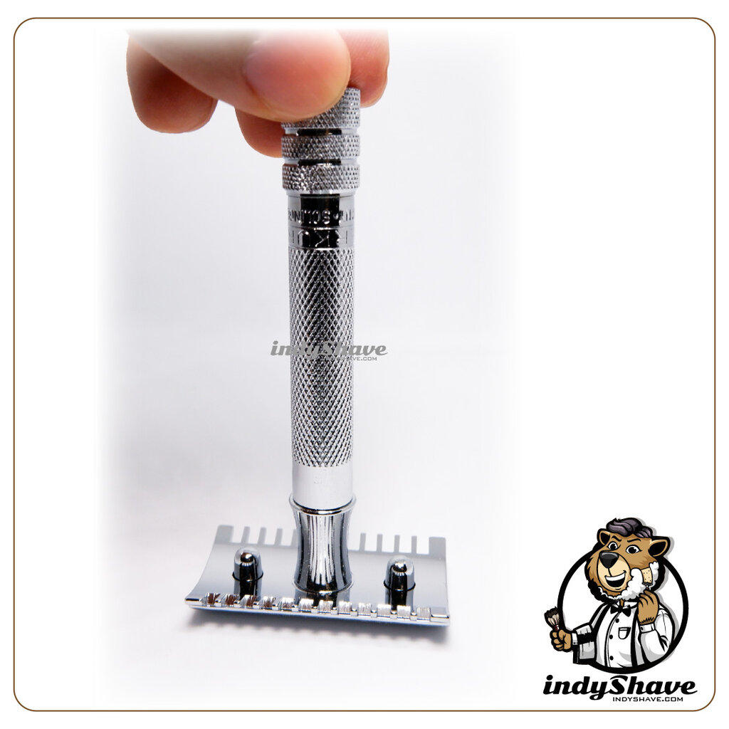 มีดโกนพระมีดโกนสองคม Merkur 15C Safety Razor (Open Combแบบหัวแปรง ...