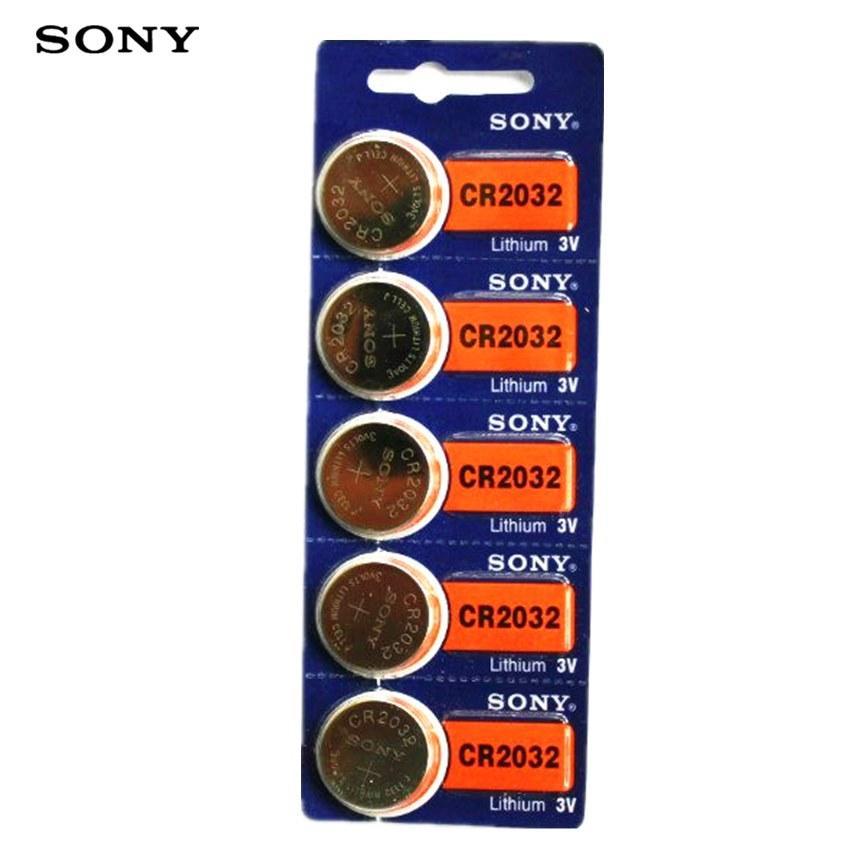 ถ่านกระดุม Sony รุ่น CR2032 3V Lithium Button Battery BR2032 DL2032 ...