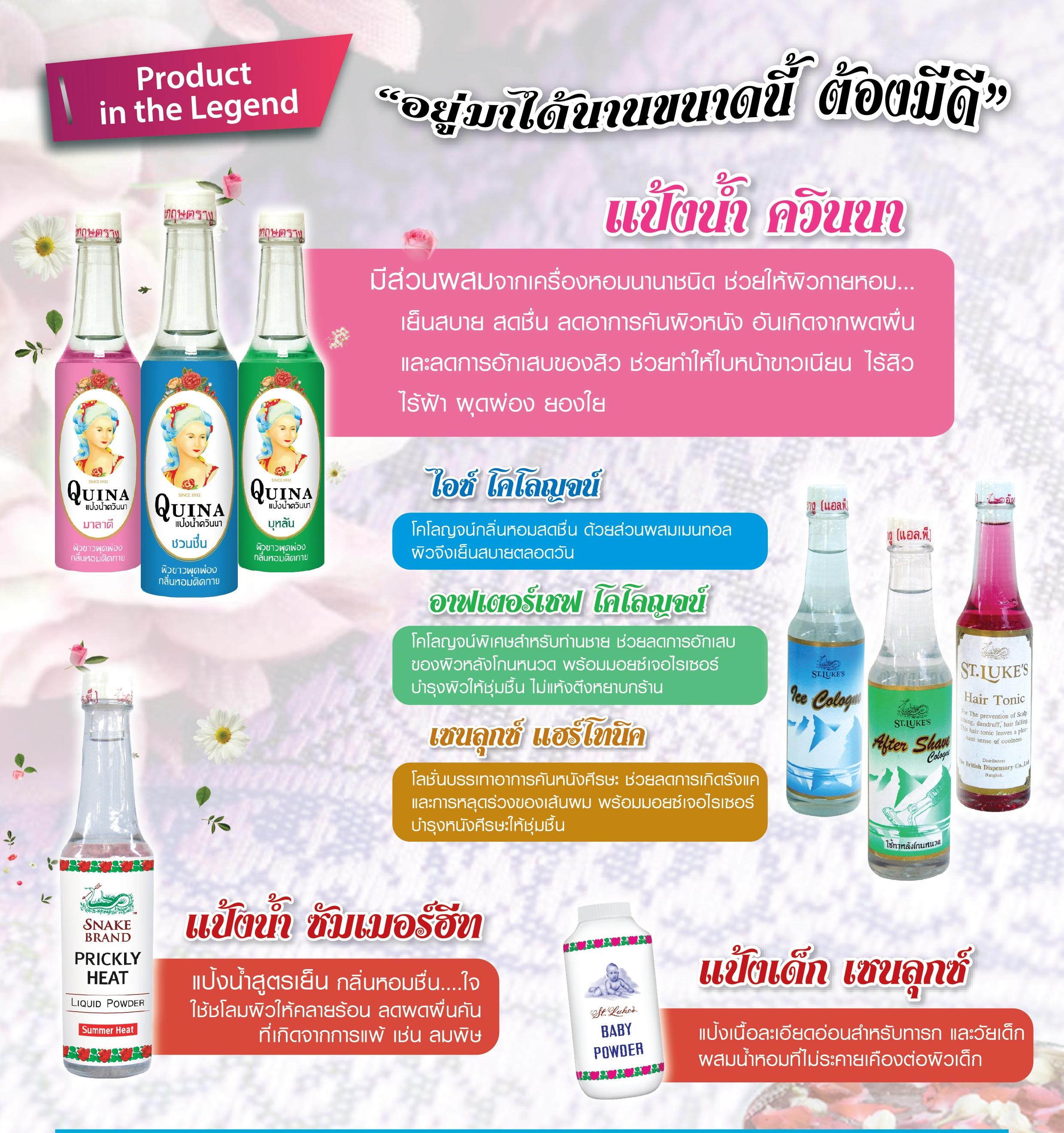 St.Luke's After Shave Cologne ตรางู อาฟเตอร์เชฟ โคโลญจ์ ชโลมผิวหลังโกน ...