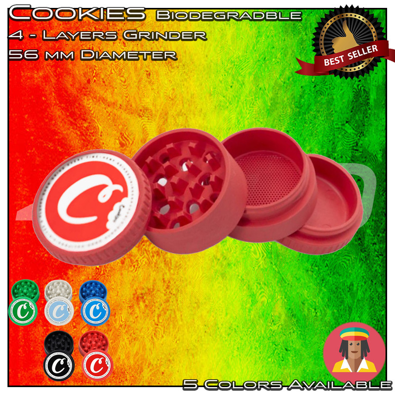 Wake & Bake 1 Pcs Random Pattern 63MM 3 Layers Biodegradable Plastic ...