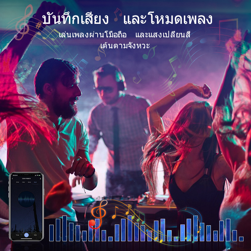 LCMKR Tuya Smartlife Smart LED Bulb E27 RGB Wi-Fi Wifi Blutooth bulb หลอดไฟอัจฉริยะ หลอดอัจฉริยะ ...