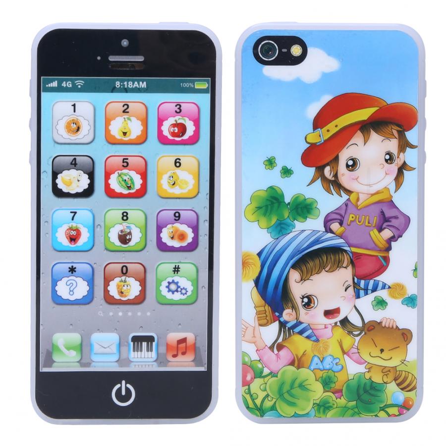 Kids Learning Mobile Phone Toy With Light Music Simulation Phone ...