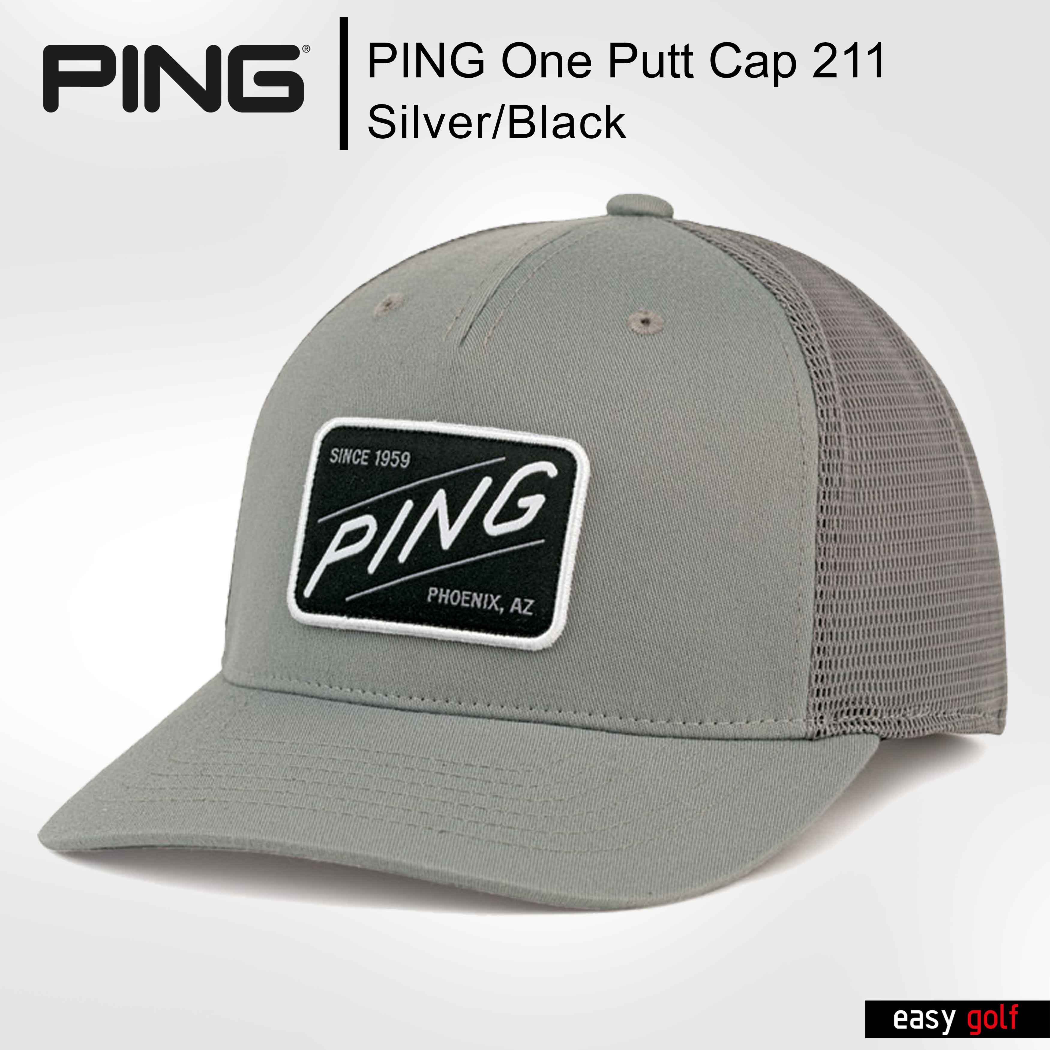 PING CAP ONE PUTT 211 PING CAP MEN หมวกกอล์ฟ หมวกกีฬาผู้ชาย - Easygolf LTD - ThaiPick
