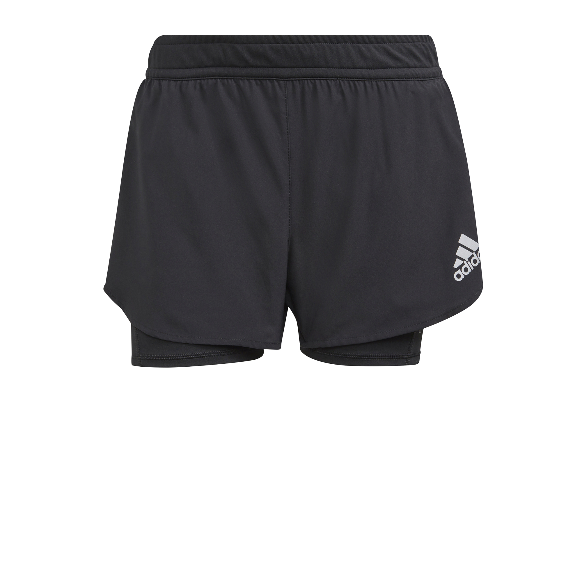 adidas RUNNING Fast Primeblue Two-in-One Shorts Women Black GN4409 ...