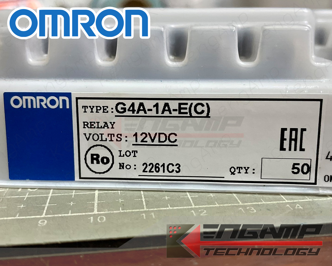 (มีตัวเลือก)[RLY] Omron Relay 12V หรือ 24V 20A(G4A-1A-E) | Lazada.co.th