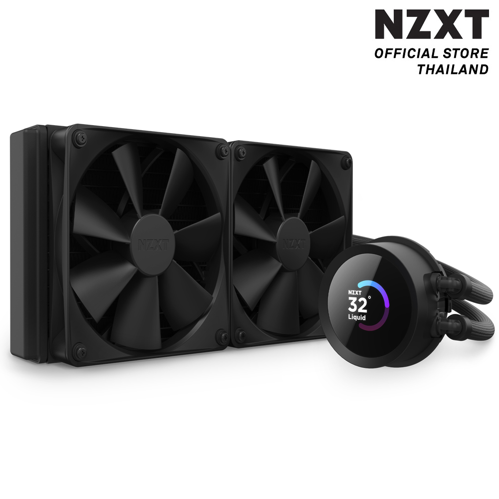 NZXT KRAKEN 240 BLACK RL-KN240-B1 - NZXT_OfficialStore - ThaiPick