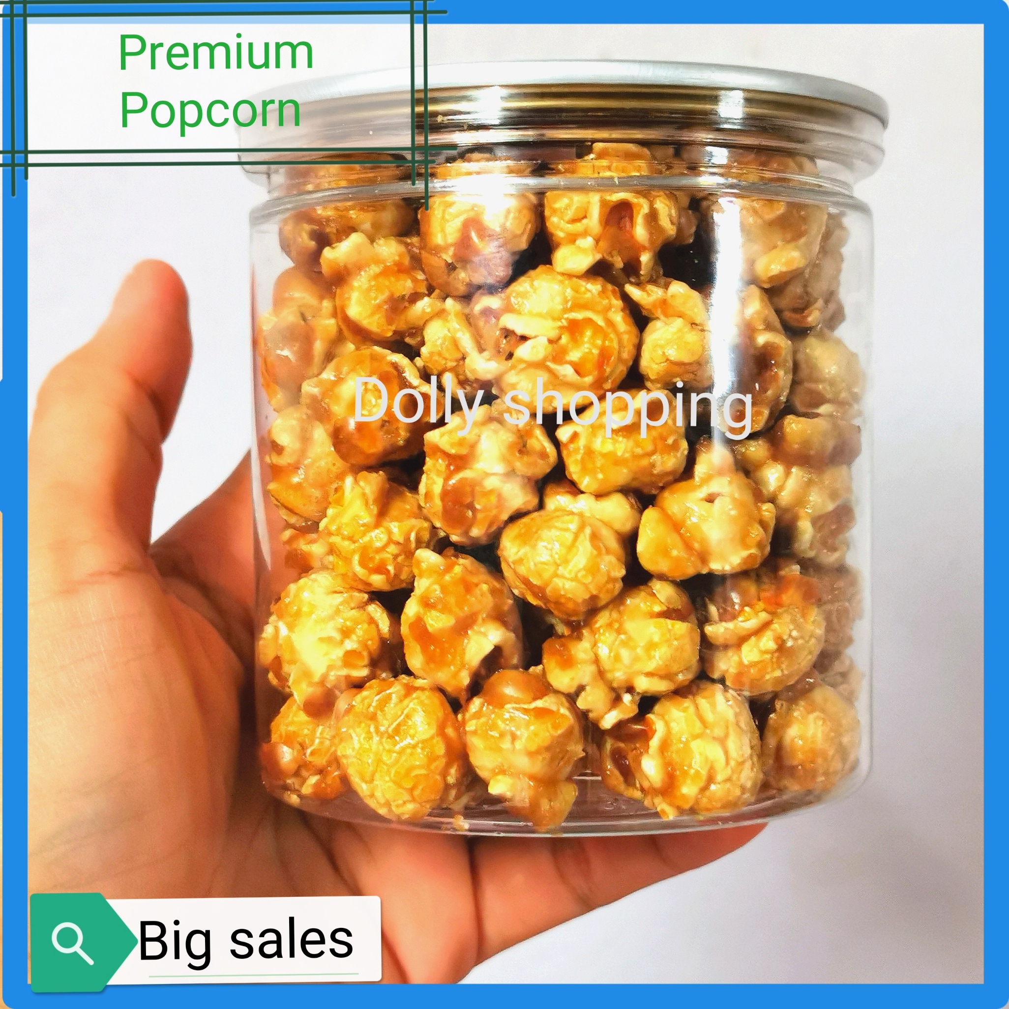 แพคคู่ 120g. x 2 Popcorn Caramel with Cashew Nut and Almond ป๊อปคอร์นคา ...