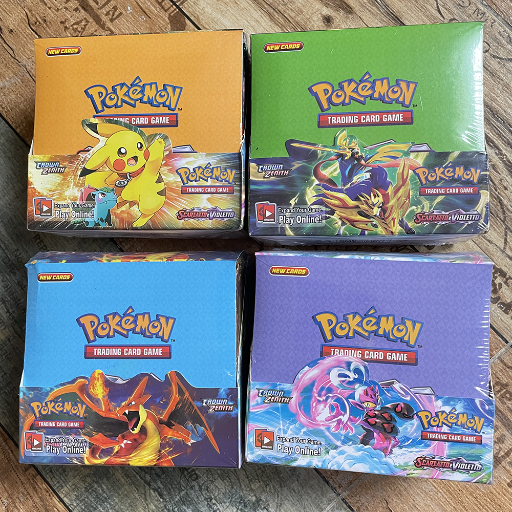 Anime 360Pcs Pokemon Cards Box Sun & Moon Evolution Booster Box ...