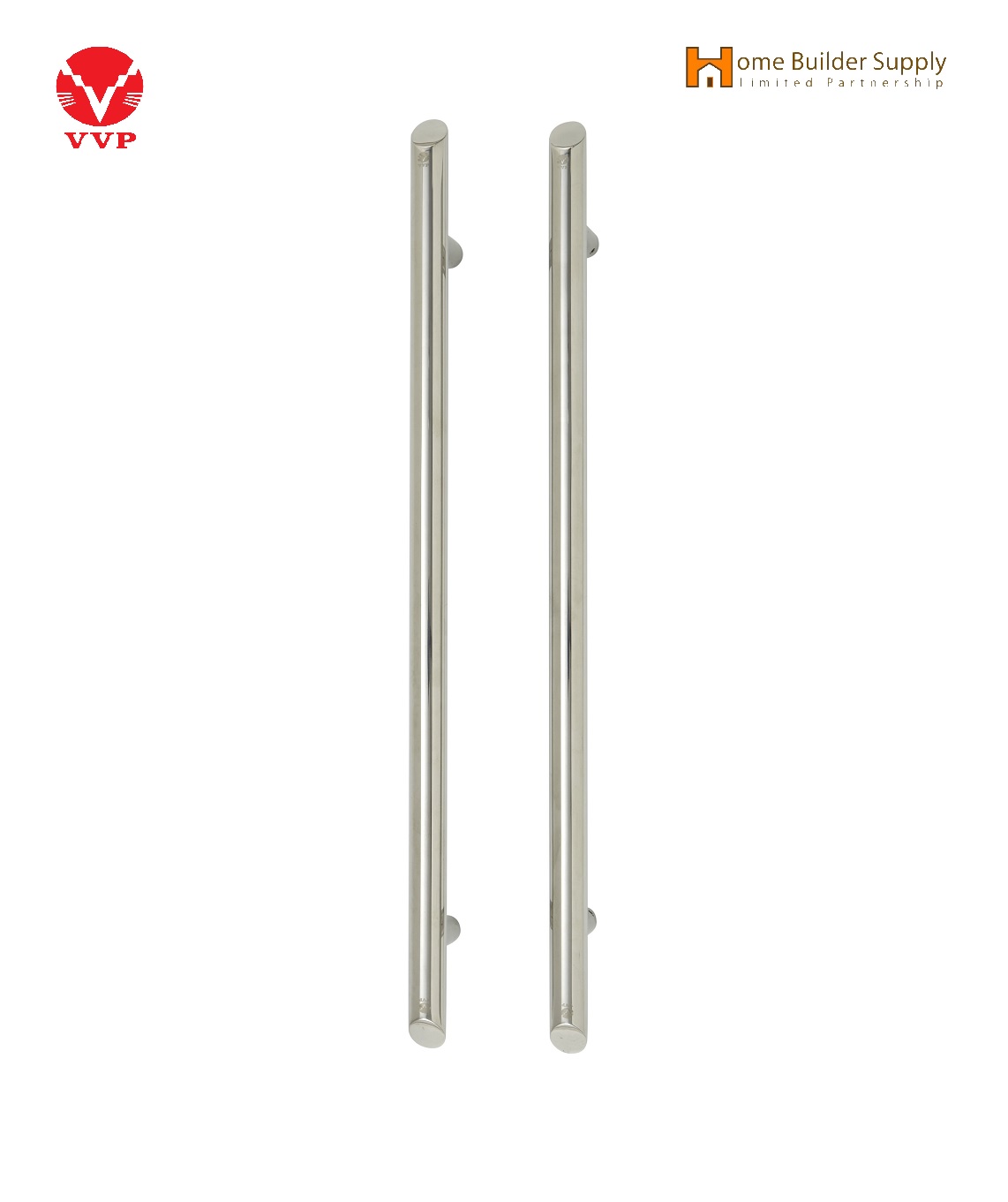 VVP HD185 มือจับทรงกลม,ใช้กับบานกระจก,อลูมิเนียม,บานไม้ สีสแตนเลสเงา-PS ...