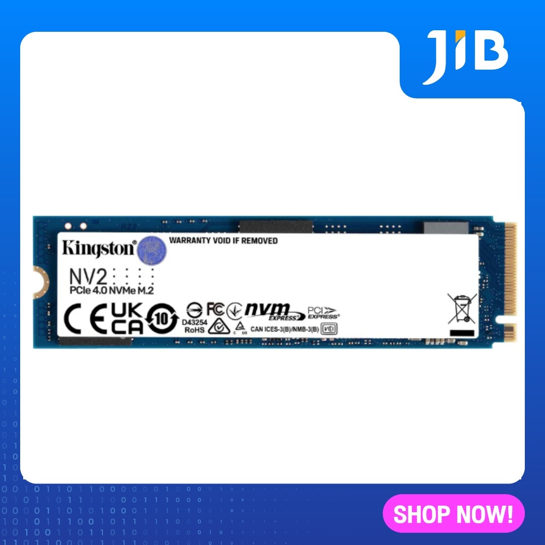 500 GB SSD (เอสเอสดี) KINGSTON NV2 - PCIe 4/NVMe M.2 2280 (SNV2S/500G ...