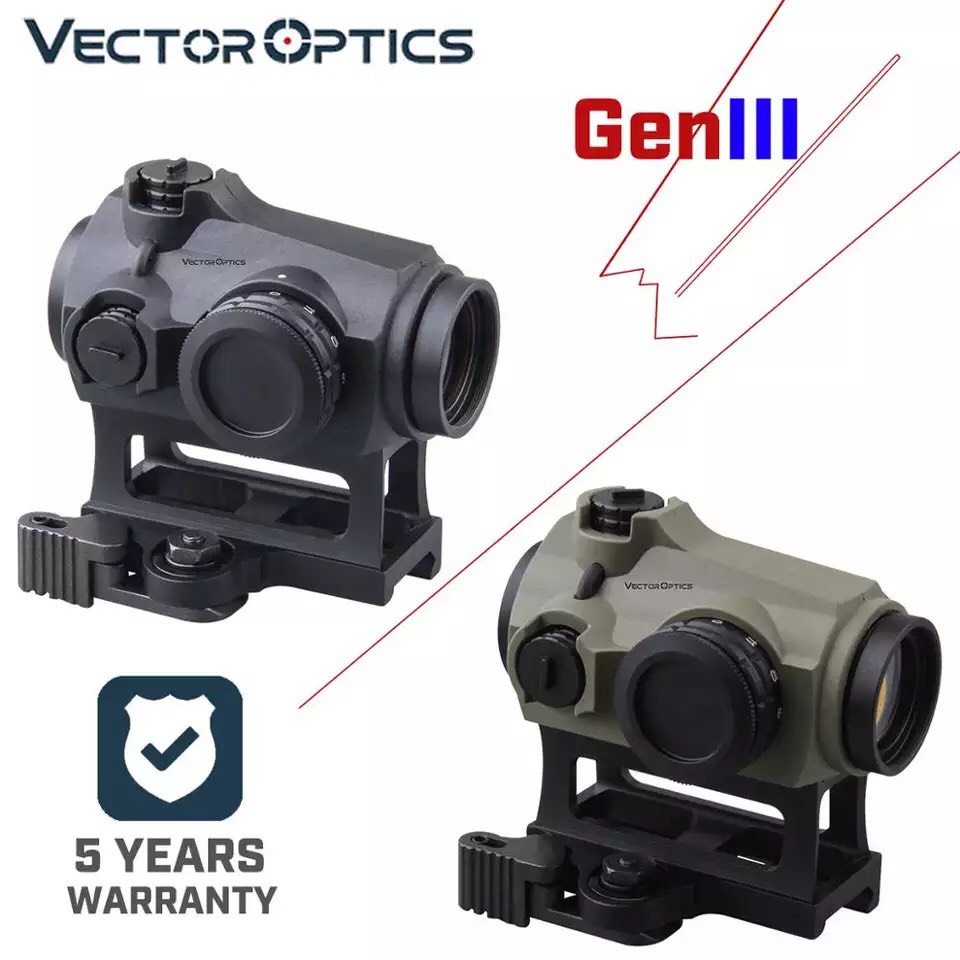 ดอท ยี่ห้อ Vector Optics รุ่น STR 1x35 (ขาสลับได้ทั้ง 11มิล และ 20มิล ...