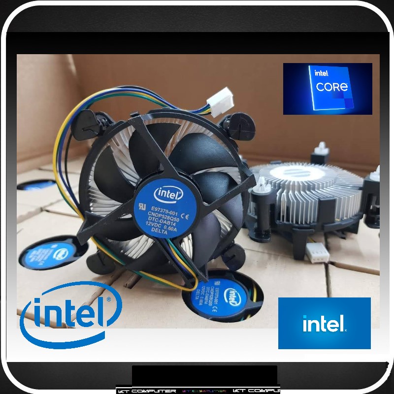 พัดลมฮีทซิงค์ระบายความร้อน INTEL CPU Cooling System แกนอลูมิเนียม ของ ...