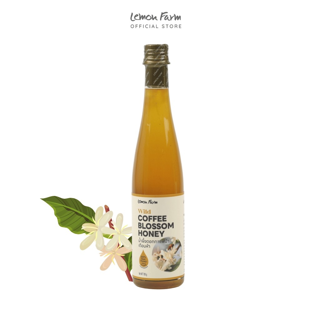 น้ำผึ้งดอกกาแฟป่าเดือนห้า Wild Coffee Blossom Honey - Lemon Farm - ThaiPick