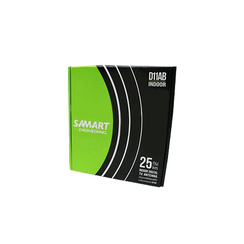 SAMART เสาอากาศทีวีดิจิตอล รุ่น D11AB (สีดำ) เสาอากาศภายใน **มีสายในตัว ...