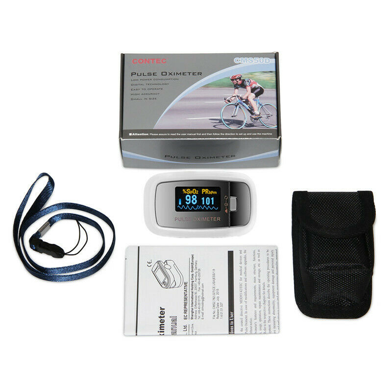 CONTECMED CMS50D1 Finger Pulse Oximeter ความอิ่มตัวของออกซิเจนในเลือด ...