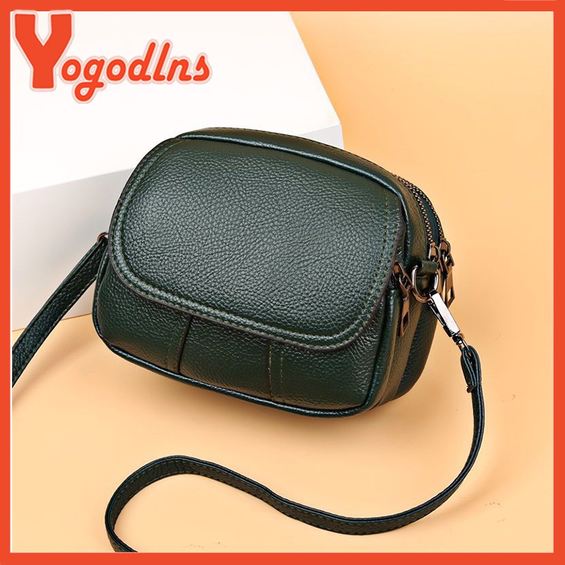 Yogodlns Retro Simple Flap Crossbody Messenger Bags High Quality Female ...