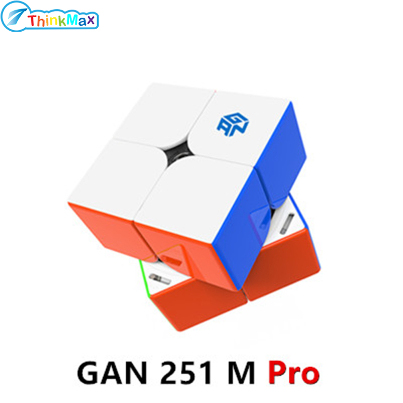 Thinkmax Gan 251 M Pro 2x2x2 Magnetic Magic Speed Cube สติ๊กเกอร์แม่เหล็กไร้กาวปริศนา Cube Air ...