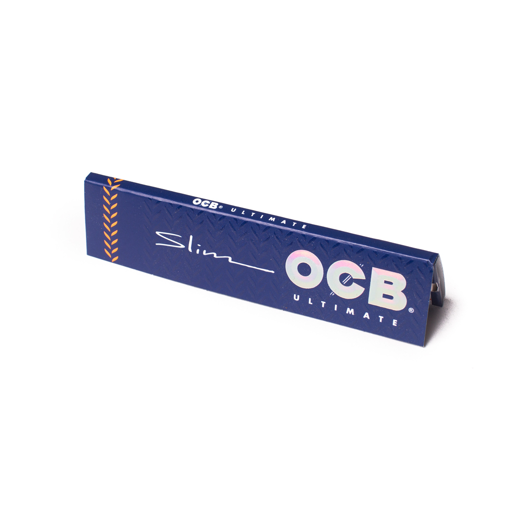 OCB Ultimate King size Slim Rolling Paper Packs of 3 / 5 / 10 Booklets ...