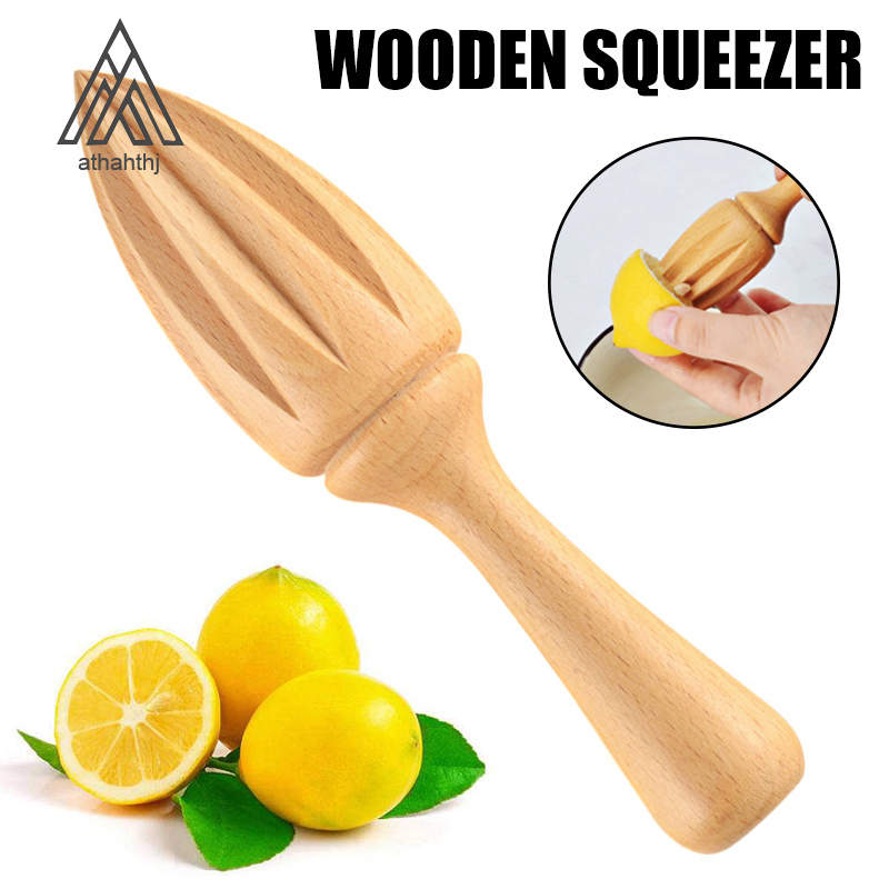 Manual Press Juicer Fruit Reamers Wooden Citrus Reamer Hand Press ...
