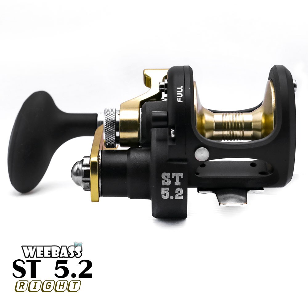 WEEBASS รอก - รุ่น ST 5.2 (สีทอง) รอกเบททรงกลม รอกตกปลา - MOON^oo^ OUTSHOP - ThaiPick