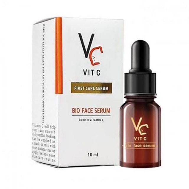 VC Vit C Bio Face Serum เซรั่มวิตซี วิตซีน้องฉัตร 10 ml. - NCC Shop. - ThaiPick