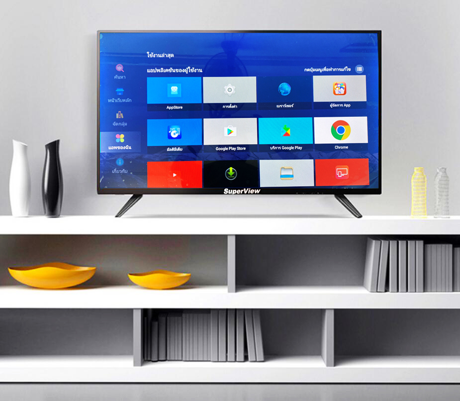 SuperView LED TV สมาร์ททีวี 32 43 Android TV - Super View - ThaiPick