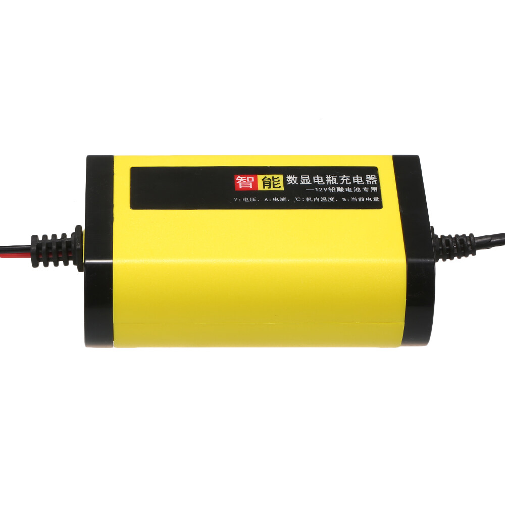 ชาร์จแบตเตอรี่12V 2A เครื่องชาร์จ สมาร์ทรถยนต์ รถจักรยานยนต์แบตเตอรี่ ...