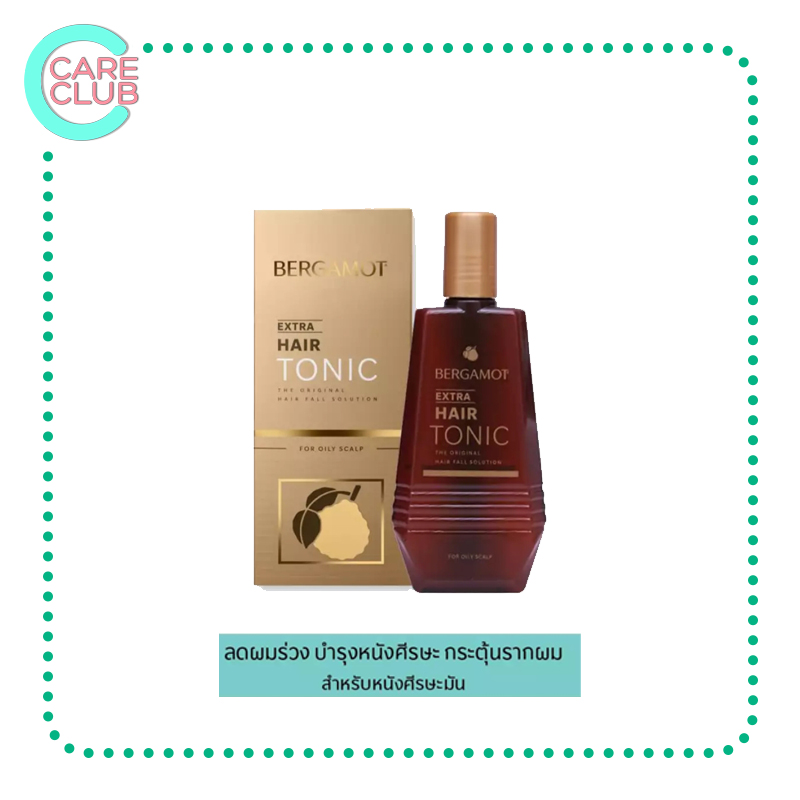 Bergamot hair tonic / Extra hair tonic 100 ml เบอร์กาม็อท แฮร์โทนิค 100 ...