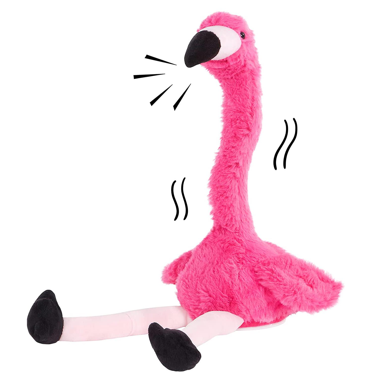 INK22 (ของแท้100) Little Live Pets Gotta Go Flamingo Interactive Plush ...