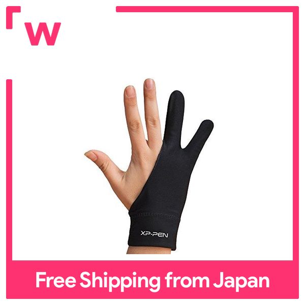 XP-Pen Gloves S size two fingers antifouling lycra ambidextrous pen ...