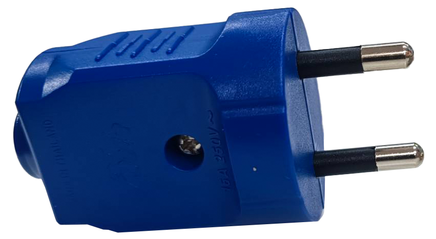 vena เต้าเสียบไฟฟ้า ปลั๊กตัวผู้ 2 ขากลม มอก รุ่น PP1623 ตัวกลม รองรับ ...