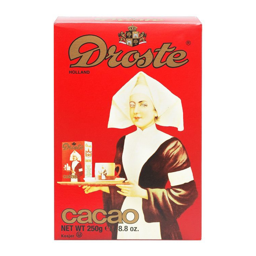 Droste Cocoa Powder โดรสเต้ เครื่องดื่มโกโก้ชนิดผง โกโก้นางพยาบาล 250 ...
