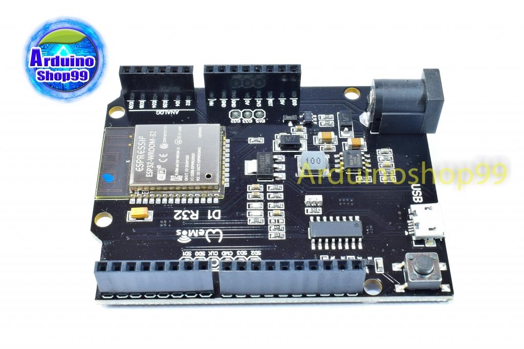 Wemos D1 ESP32 WiFi Bluetooth 4MB Flash - Arduinoshop99 - ThaiPick
