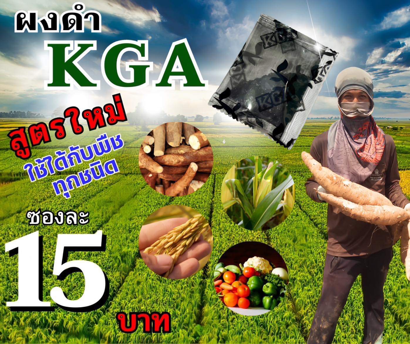 KGA ผงดำ ฮิวมิค - happy life plus - ThaiPick