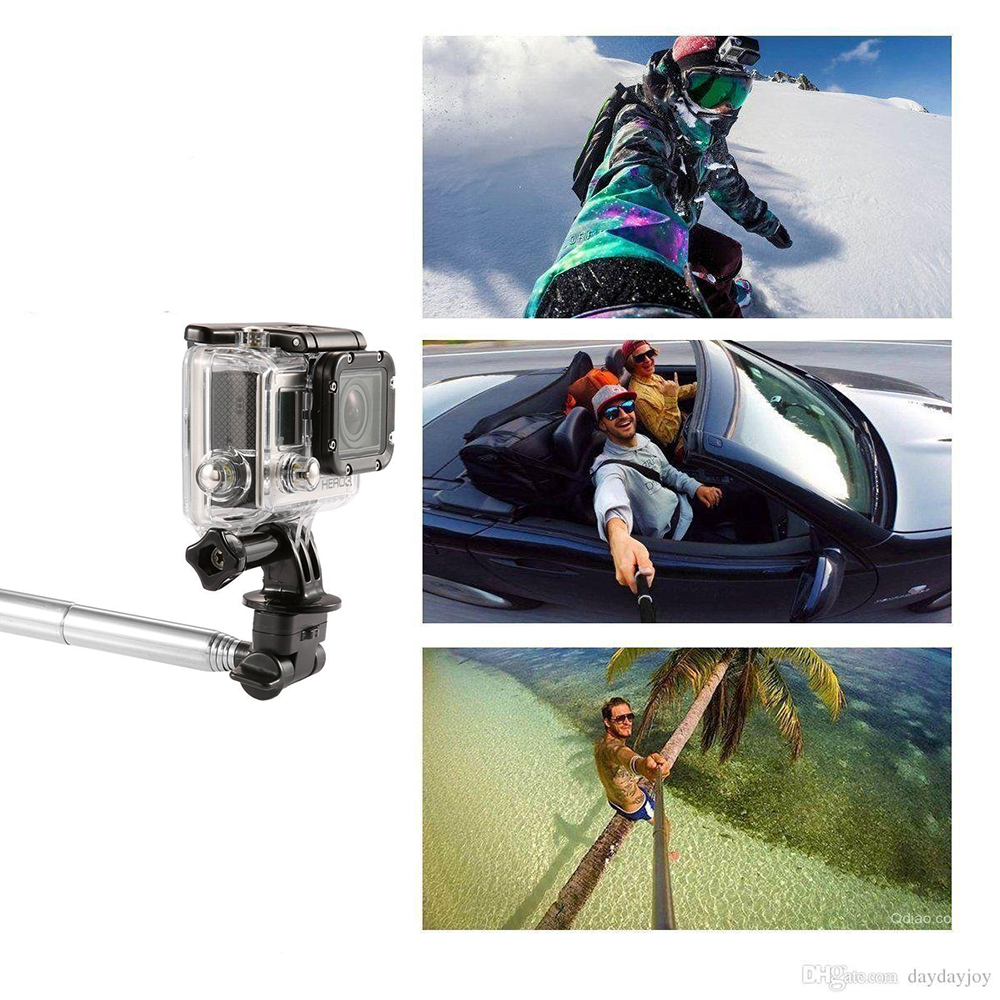 ไม้เซลฟี่ 3 in 1 For Gopro Mobile Phone Camera Selfie ไม้เซลฟี่ ยึด ...