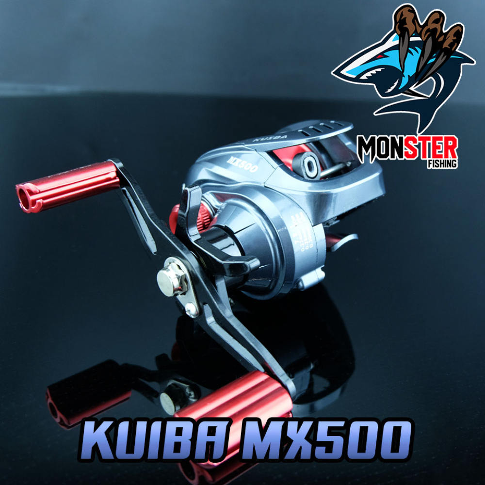 Free รอกหยดน้ำ KUIBA MX500 รอบ7 หมุนซ้าย/หมุนขวา ตีเหยื่อปลอม ช่อน ชะโด ...