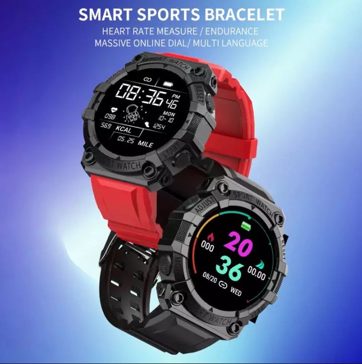 【พร้อมส่งจากไทย】ของแท้ 100% Smart watch FD68 ตั้งรูปหน้าจอ เครื่องภาษาไทย แจ้งเตือนไทย นาฬิกา ...