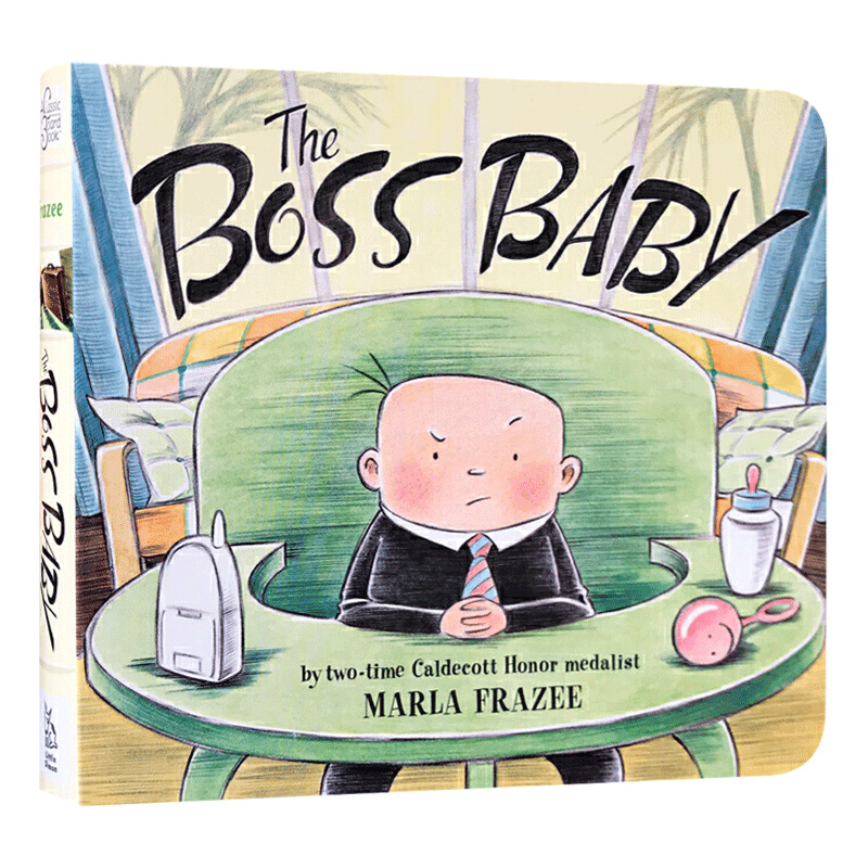 Original English picture book the boss baby boss children's English ...
