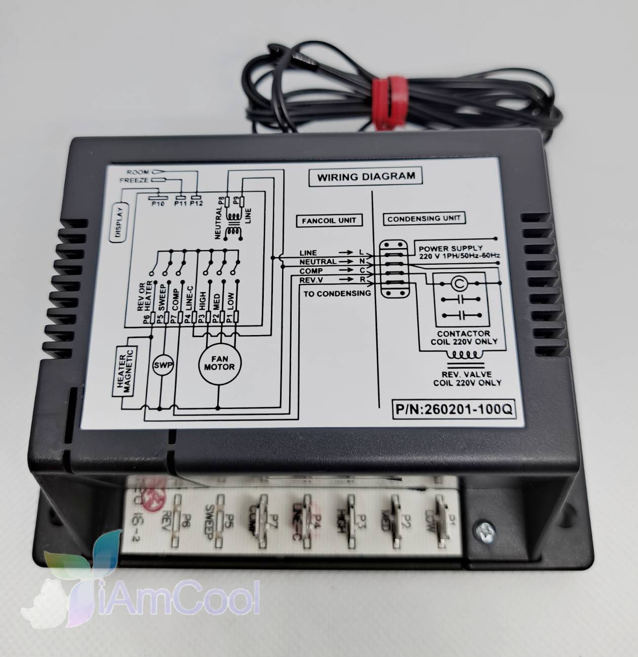 รีโมทมีสาย ชุดคอนโทรล INTRONICS DT-04 รูม แอร์ เครื่องปรับอากาศ รีโมท ...