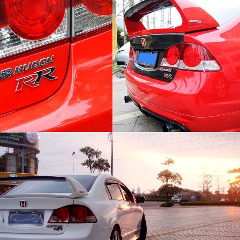 Honda Civic City Modulo Mugen Power JS RR Logo Metal Car Sticker Emblem ...