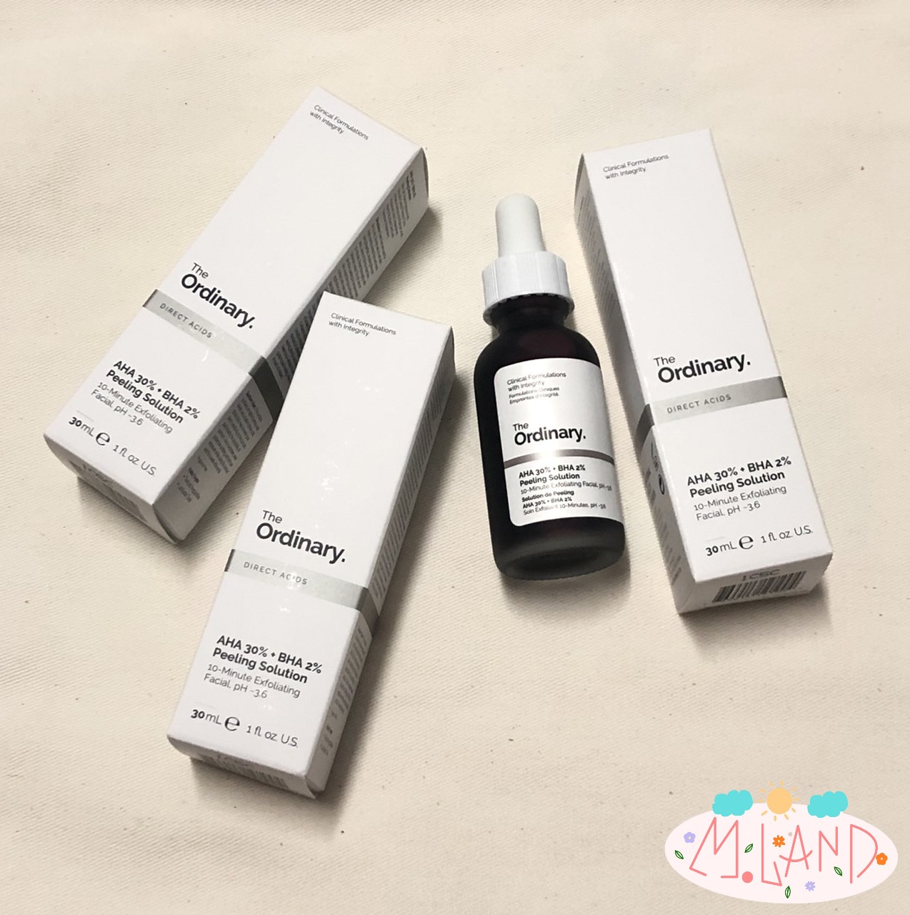 [นำเข้าจาก UK] The Ordinary AHA 30% + BHA 2% Peeling Solution 30 ml - M ...