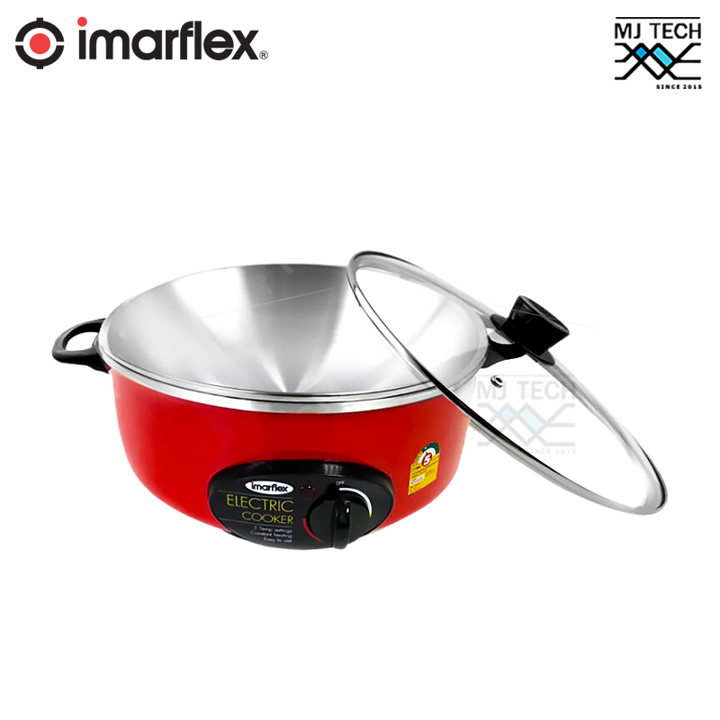 IMAFLEX กระทะไฟฟ้า อเนกประสงค์ ขนาด 3 ลิตร 12 นิ้ว รุ่น MP-20 - MJ-tech ...