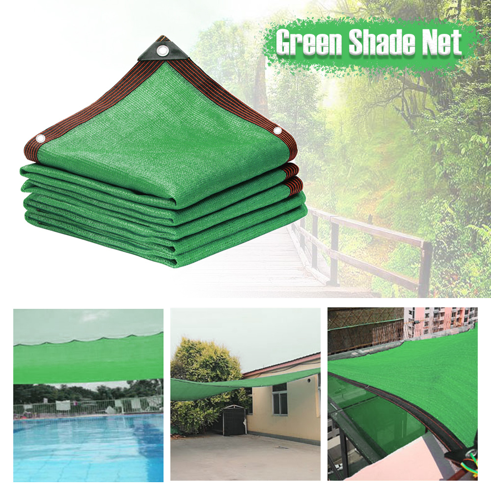 YEW Multi-sizes Anti-UV Sunshade Net Green Shade Cover Sunscreen Cloth ...