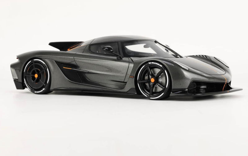 Koenigsegg Jesko Absolute Grey 118(GT SPIRIT) - GR_garage - ThaiPick