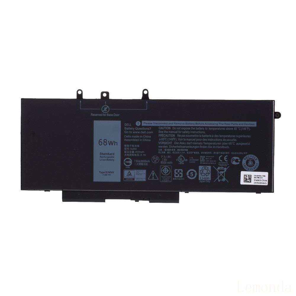 Lemonda OEM GJKNX 7.6V 68Wh 8500mAh Battery Replacement for Dell ...