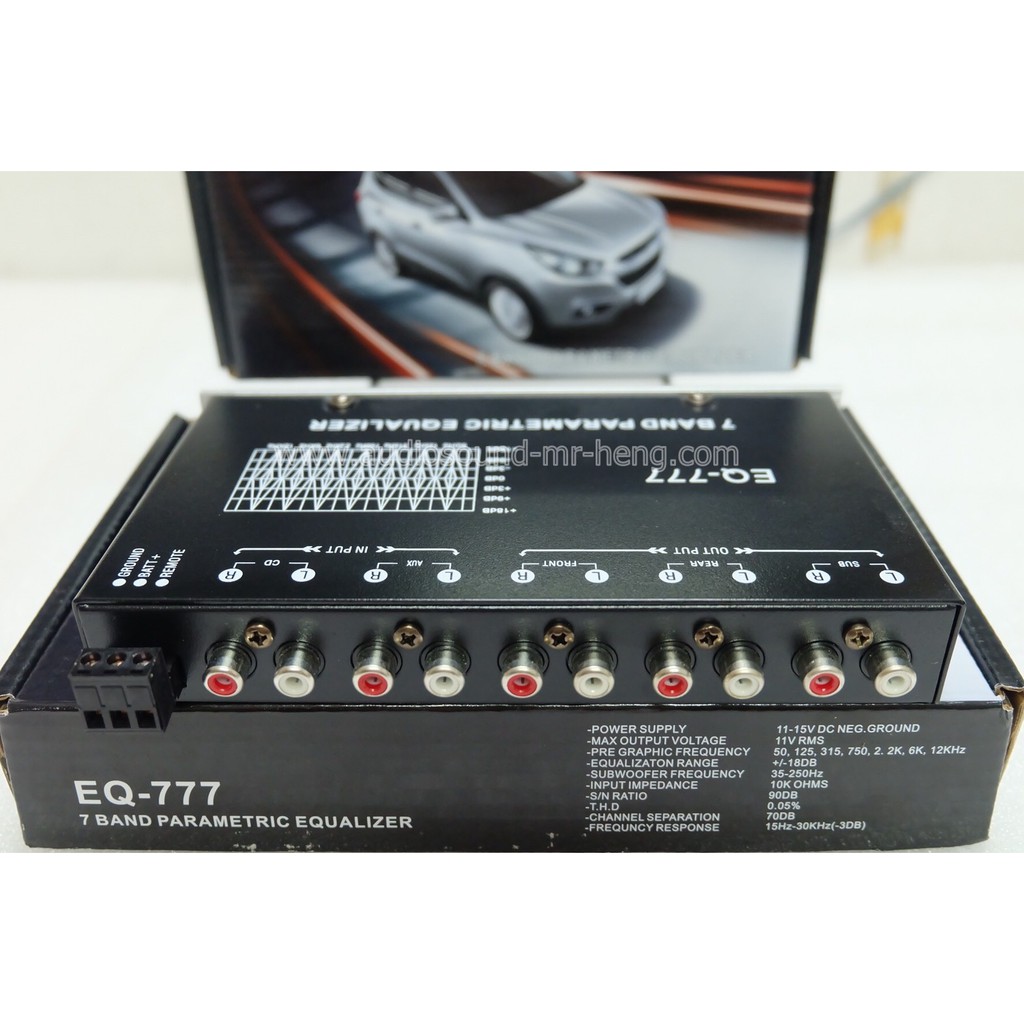 Hot Sale ขาย Pre ปรีโม 7แบรน EQ-777 7แบน แท้ แยกซับอิสระของใหม่ ราคาถูก เครื่อง เสียง รถยนต์ ...
