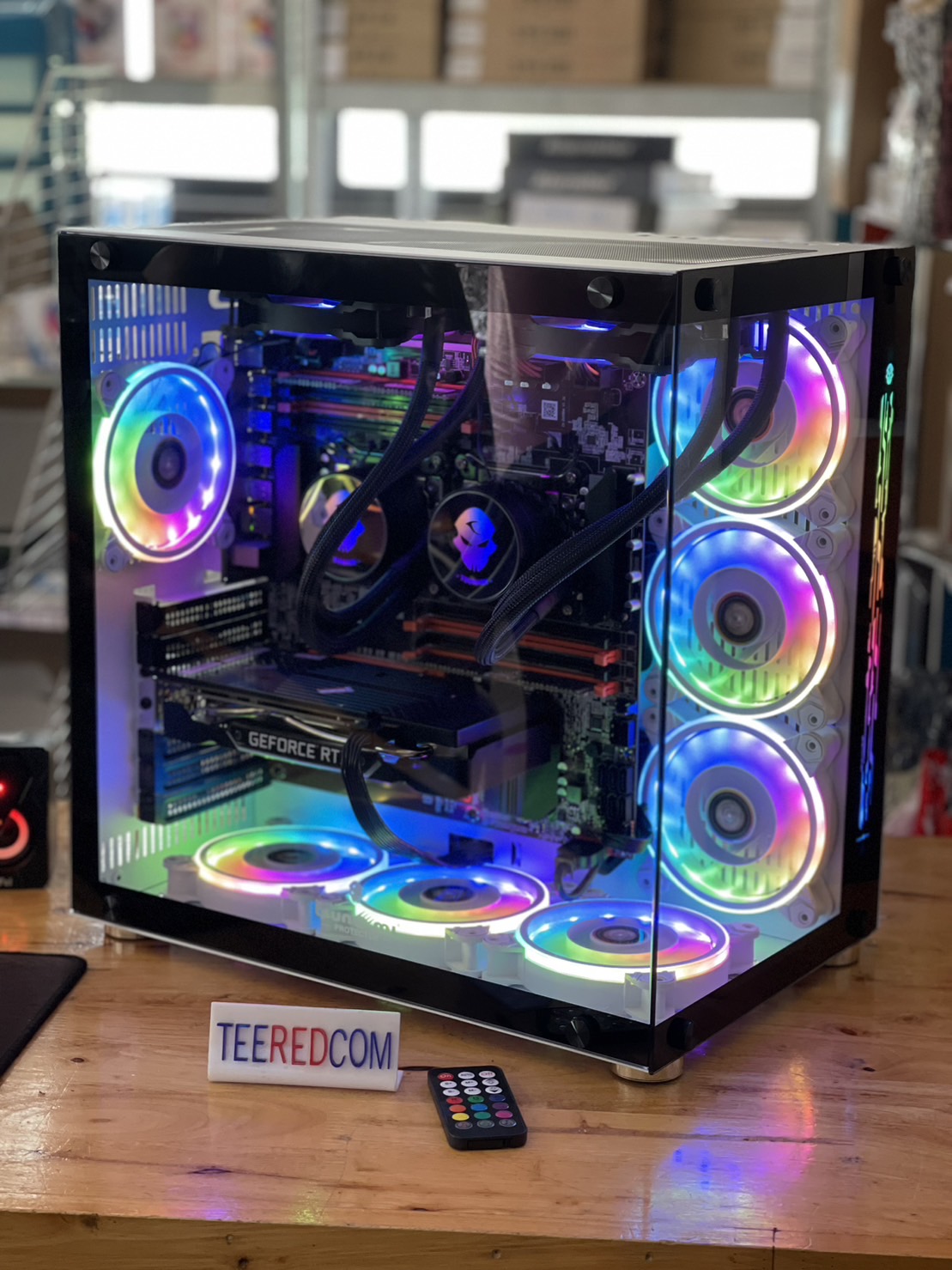 คอมประกอบ ตัดต่อ ปล่อยบอท 2 CPU intel xeon E5 2696v3 X2 36c72tRam ecc ...