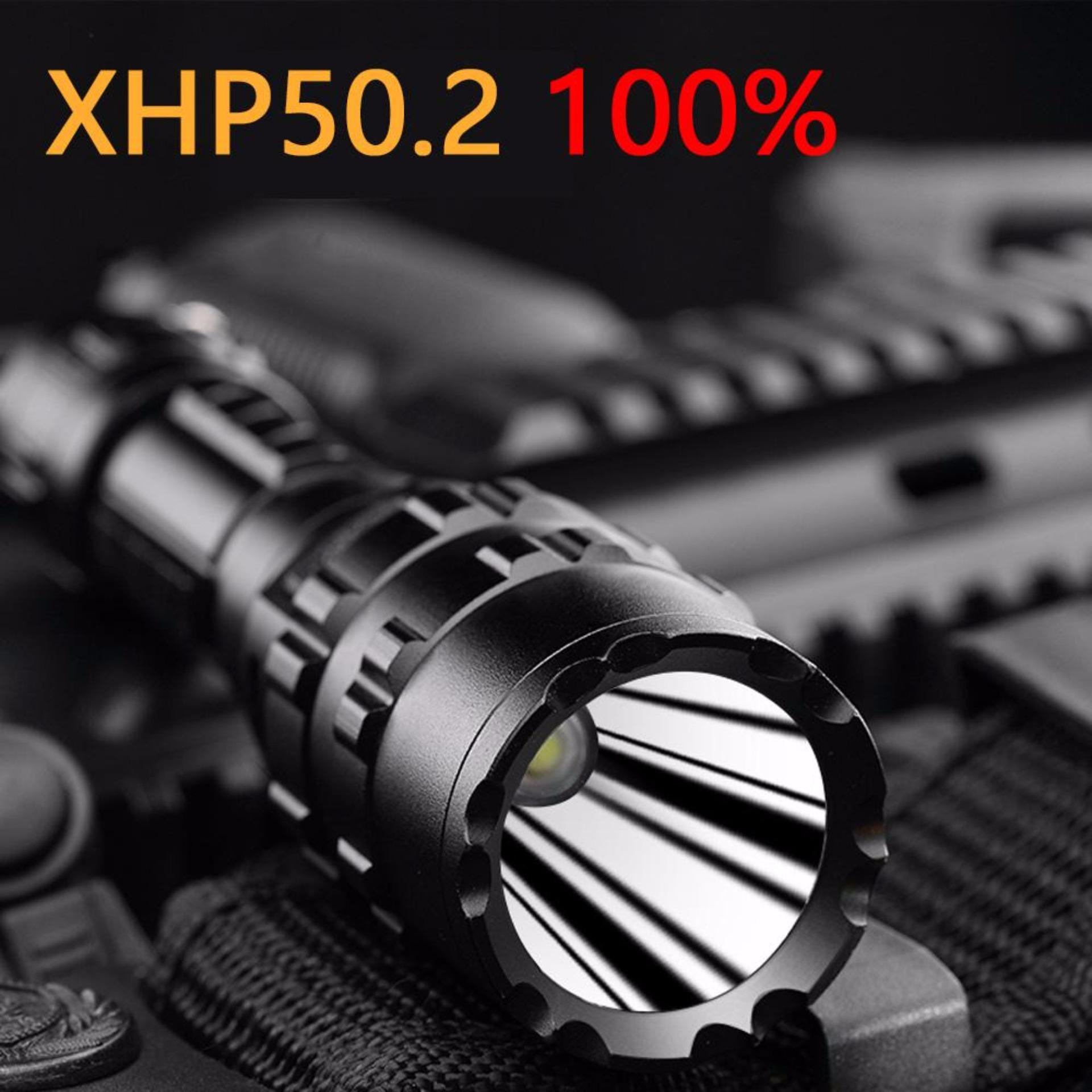 Profession Tactical Led Flashlight USB Charging Torch Waterproof Light ...