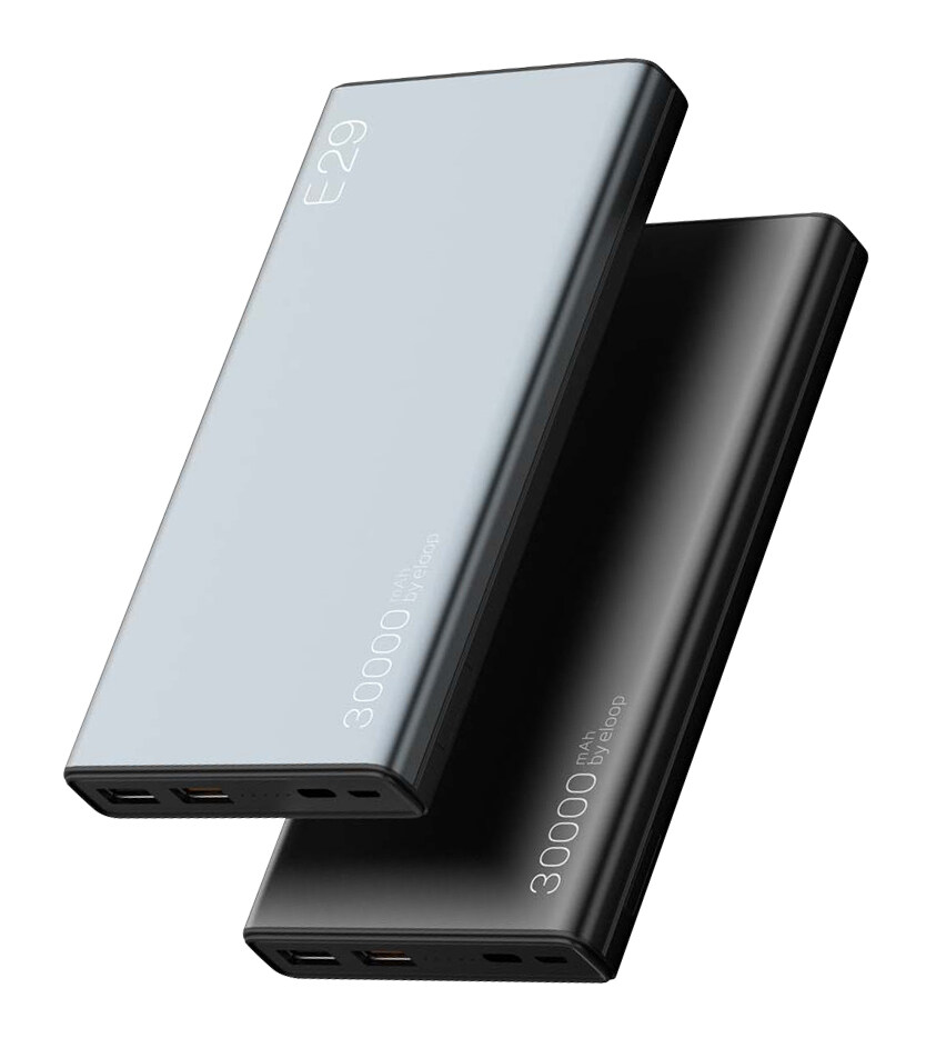 2022 การออกแบบล่าสุด ELOOP E29 30000mAh แบตสำรอง ชาร์จเร็ว ของแท้ QC3.0 PD18W พาวเวอร์แบงค์ ...