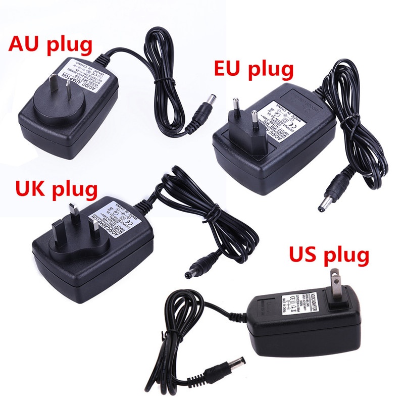 24V universal power supply Adapter AC DC 24 V 0.5A 500mA 0.6A 600mA 1A 1.25A 1250mA 1.5A 2A ac ...